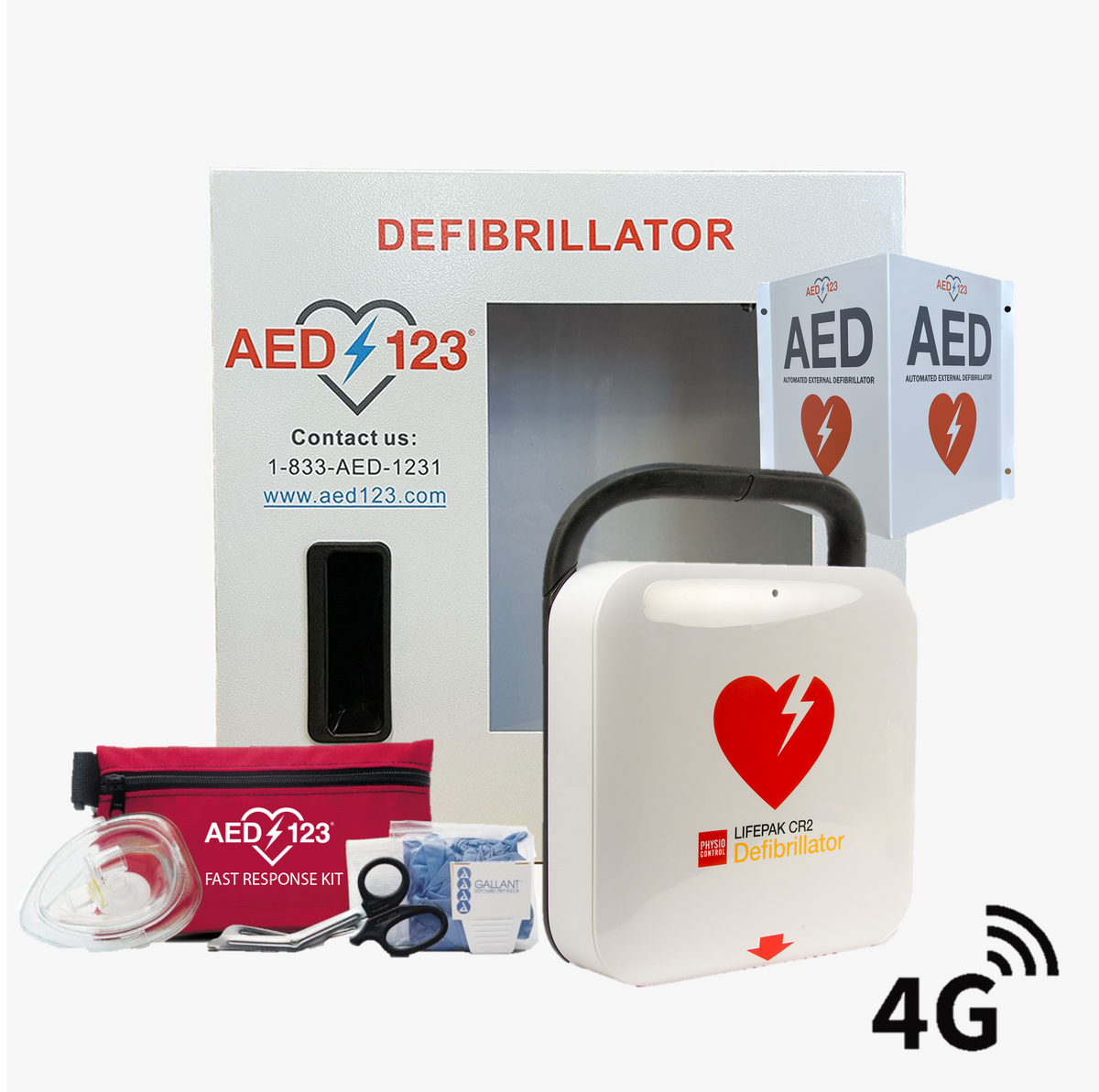 Stryker, Physio-Control LIFEPAK CR2 Cellular Bundle